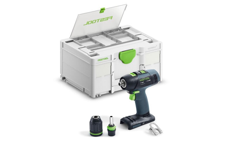 Festool 577607 T 18 Cordless 18V Drill BASIC with Systainer3 – Pro ...