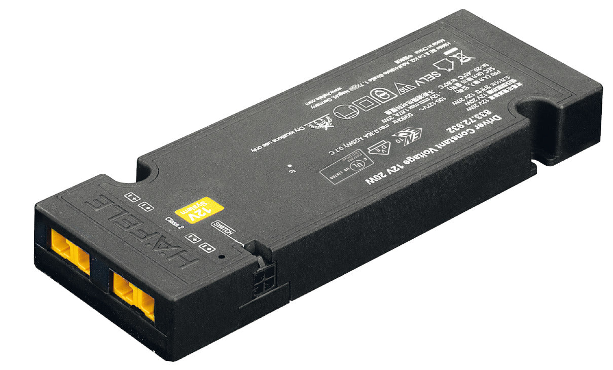 Hafele Loox5 12V Constant Voltage LED Driver with Switching Function ...