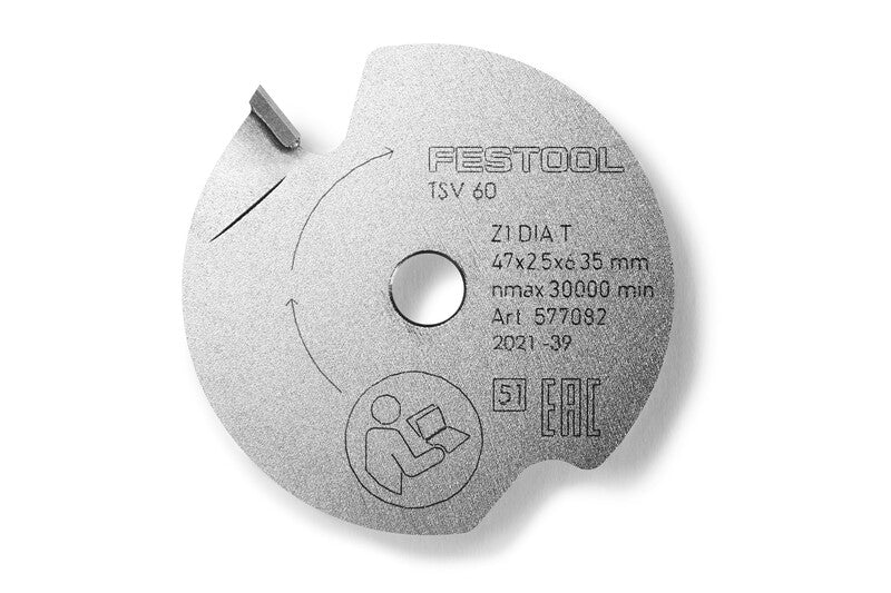 Festool 577082 DIA 47x2,5x6,35 T1 Diamond Scoring Saw Blade – Pro ...