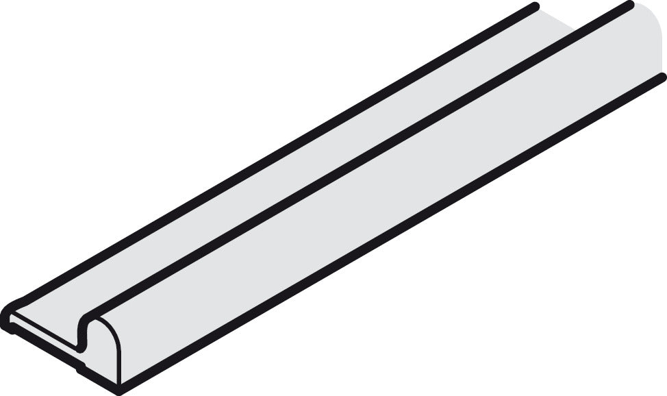 Hafele Aluminum Single Lower Running Track, for Hafele Slido F-line15 ...