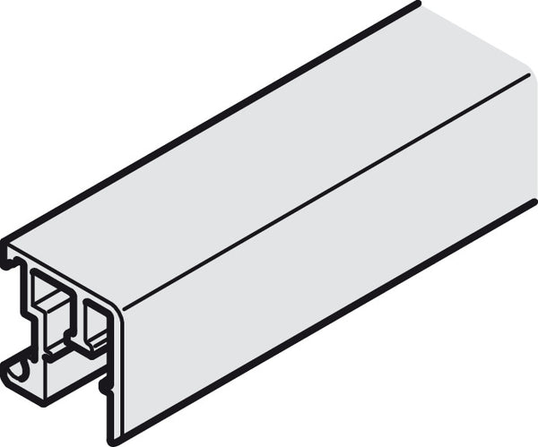Hafele Aluminum Anodized Guide Track, for Hawa Regal VF, 2500 mm lengt ...