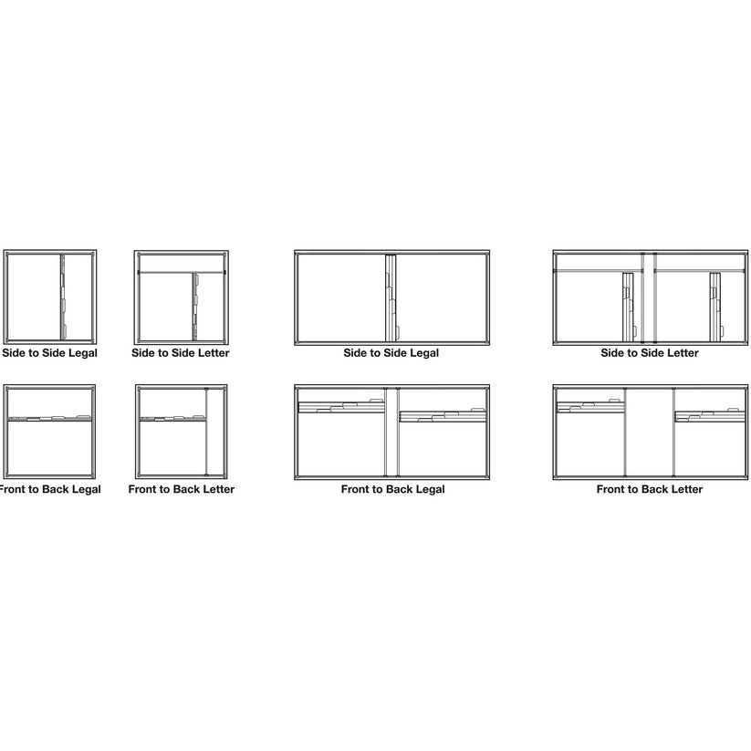 Hafele File Frame Kit Volante Desktop and File Frame Kits – Pro Cabinet ...