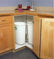 Corner Recycling Bin Center | Hafele Triple Waste Bin - Pro Cabinet Supply
