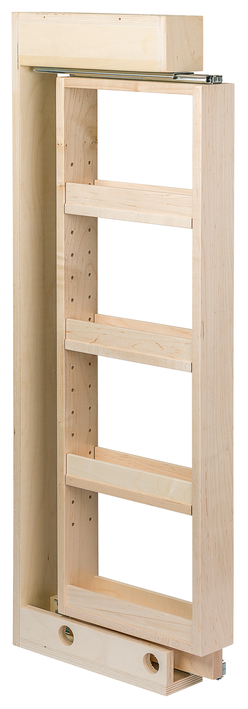 Wall Cabinet Solid Maple Filler Organizer, Cabinet Organizers - Centur ...
