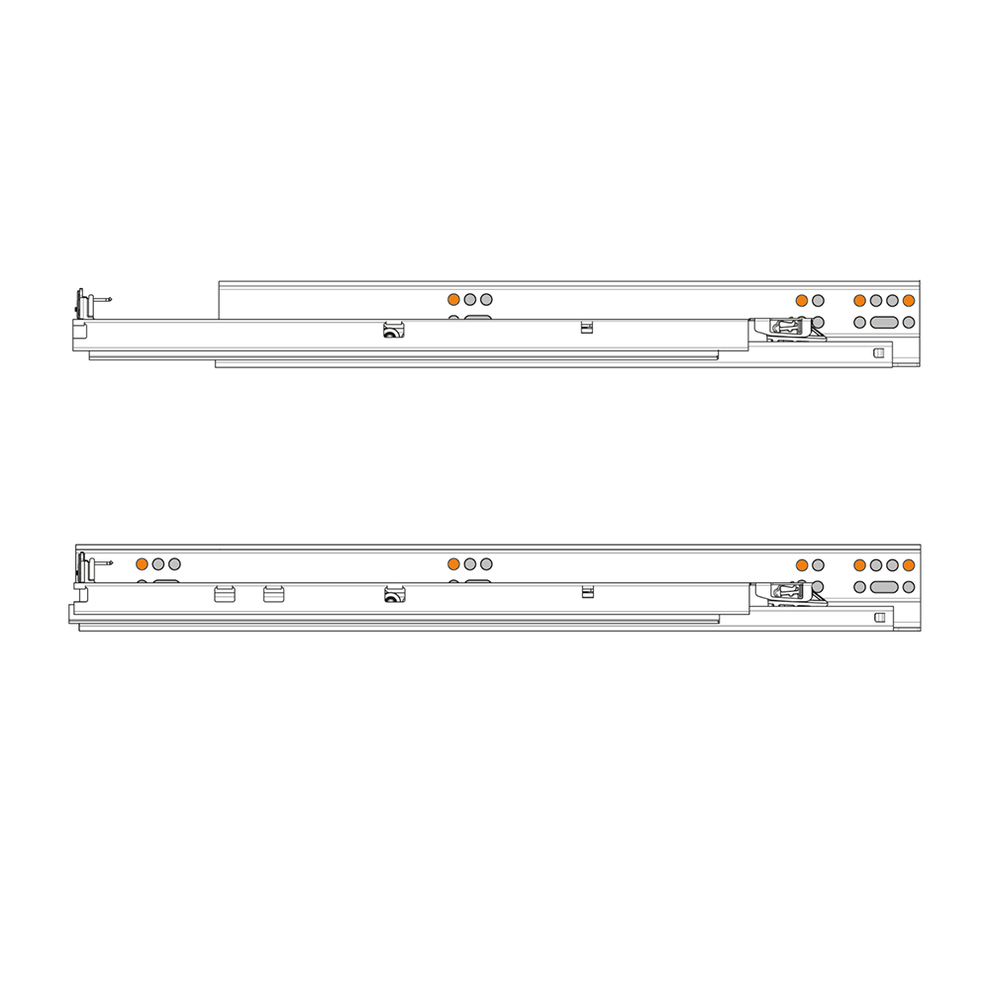 Blum 563H5330B Undermount Drawer Slides Tandem Plus – Pro Cabinet Supply